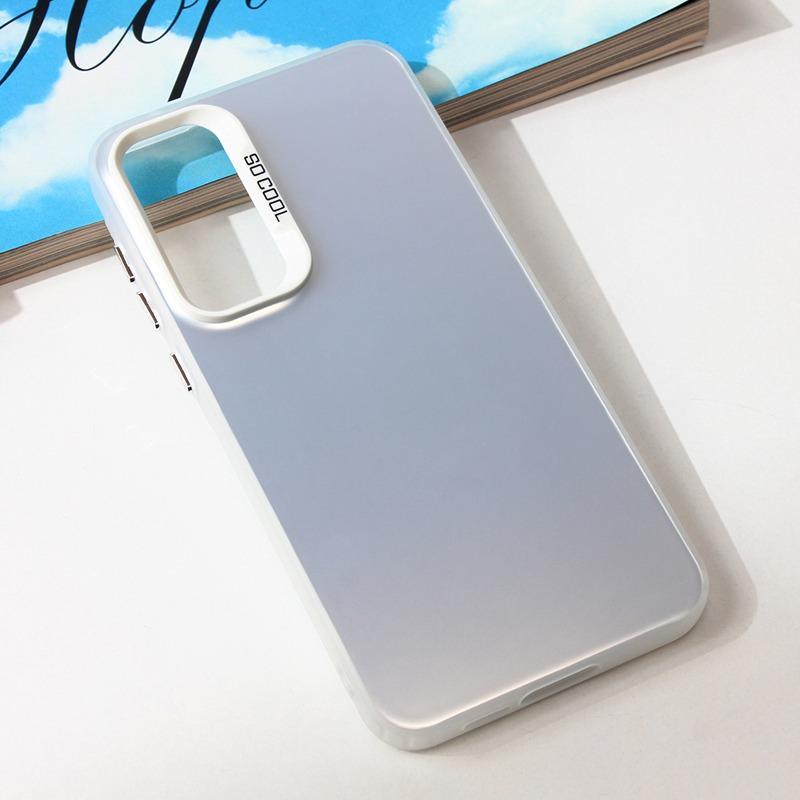 Maskica Clear za Samsung A556B Galaxy A55 5G srebrna