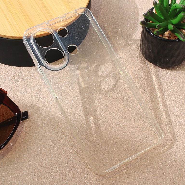 Maskica Sparkle Dust za Xiaomi Redmi Note 13 4G transparent