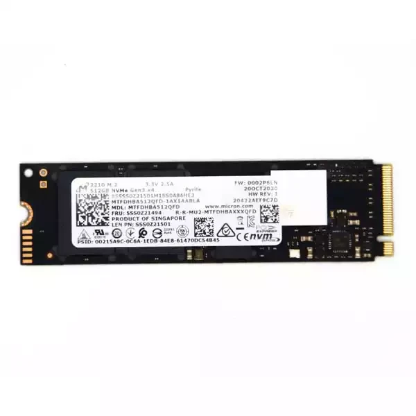 SSD M.2 NVME 512GB Micron MTFDHBA512QFD