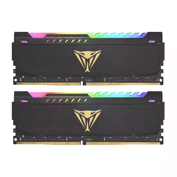 Memorija DDR4 16GB 2x8GB 3600MHZ Patriot Viper Steel RGB BLACK Dual Channel PVSR416G360C0K