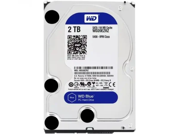 Hard disk 2TB SATA3 Western Digital 256MB WD20EARZ Blue