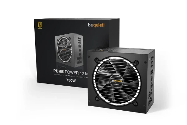 Napajanje Be Quiet Pure Power 12 M750W BN343 Gold Modularno ATX3.0