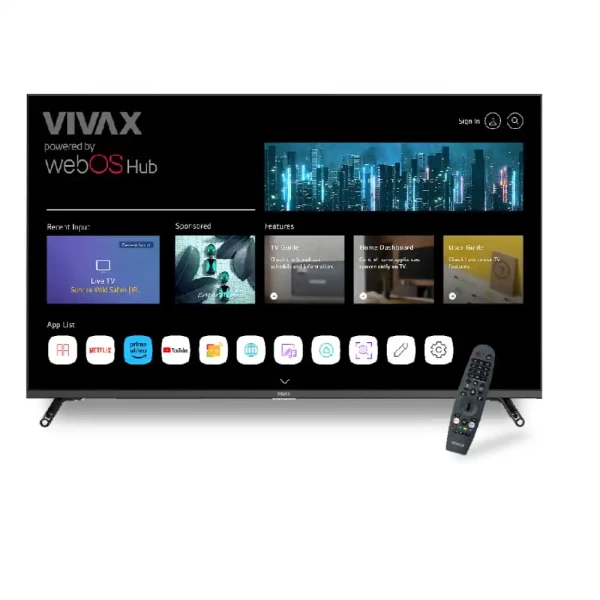 SMART LED TV 50 Vivax Imago TV-50S60WO 3840x2160UHD4KDVB-T2S2C webOS