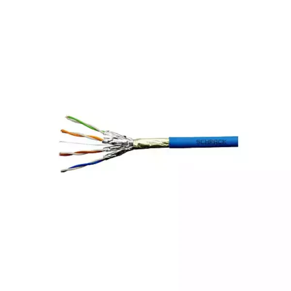 FTP cable CAT 6A FFTP - 500 Mhz, 4x2xAWG-23, LSOH plavi Schrack HSEKP423HA