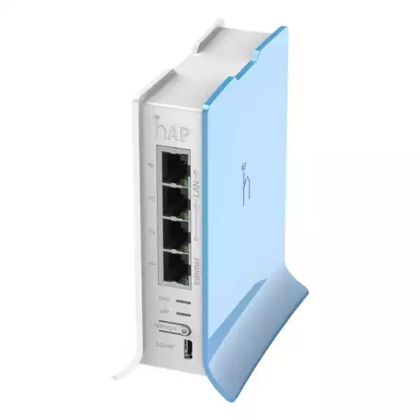 MikroTik RB941-2nD-TC hAP lite WiFi 2.4GHz ruter 300Mbs 802.11n MIMO sa 4x10100Mbs LANWAN, VPN r