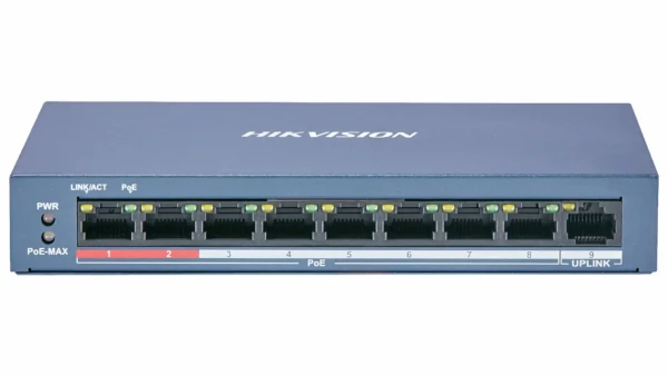 Poe Switch HikVision DS-3E0109P-EM 8-portni