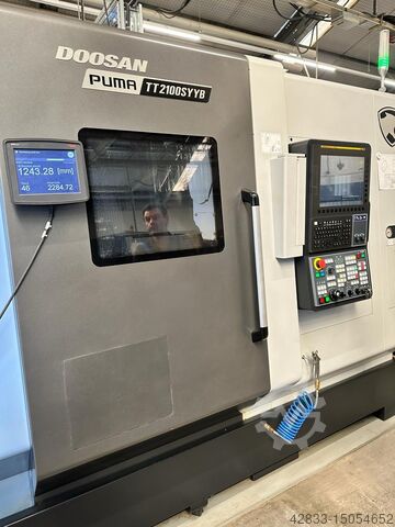 CNC centar za okretanje
DOOSAN Puma TT2100SYYB