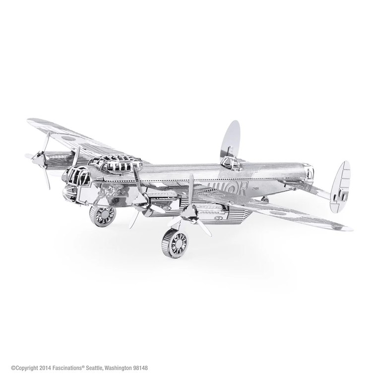 3D metalna maketa - Bombarder Lancaster