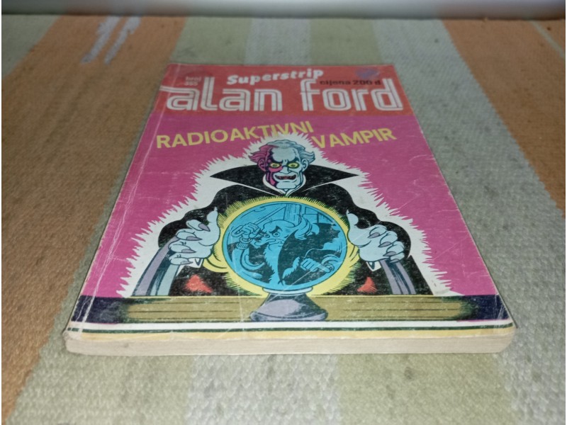 ALAN FORD broj 355 Epizoda: RADIOAKTIVNI VAMPIR