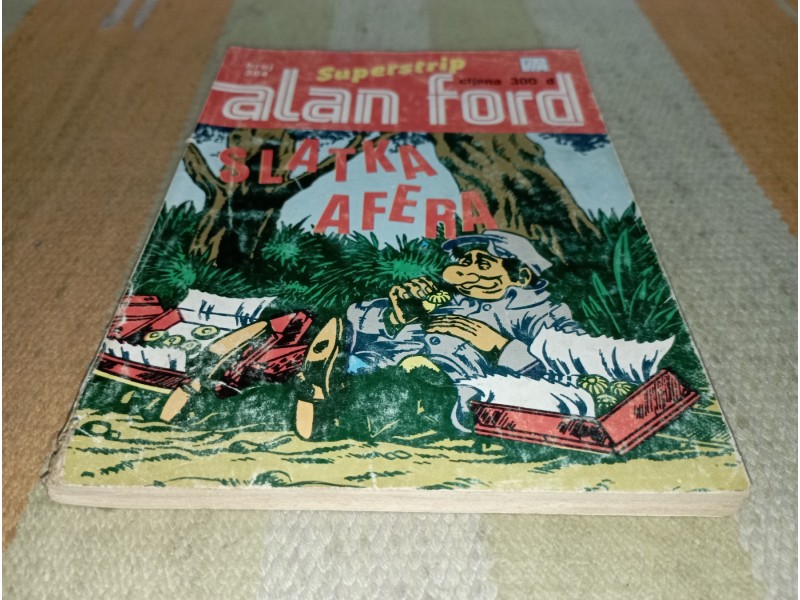 ALAN FORD broj 364 Epizoda: SLATKA AFERA