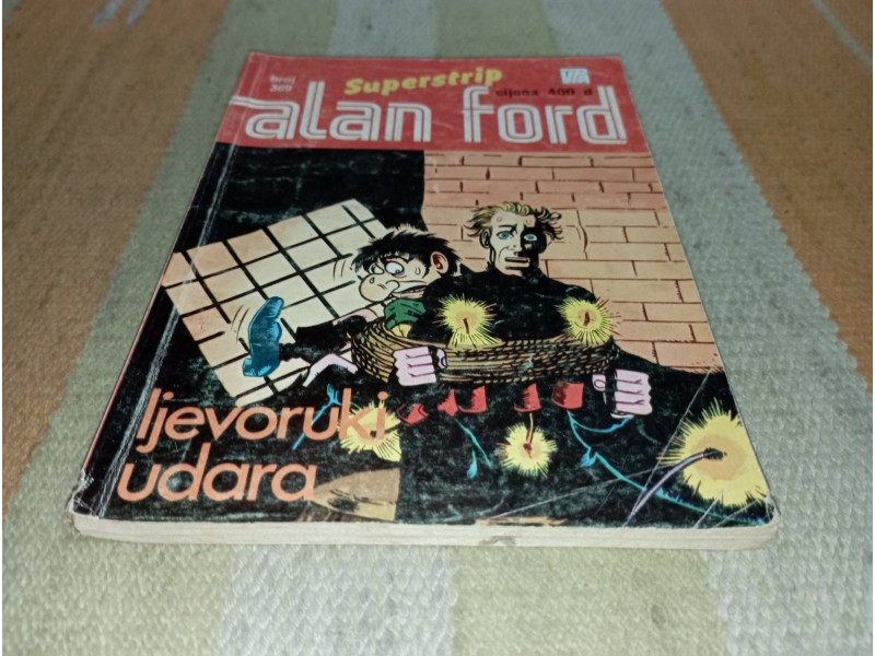 ALAN FORD broj 369 Epizoda: LJEVORUKI UDARA