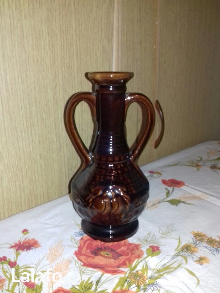 Vaza, Keramika, bоја - Braon