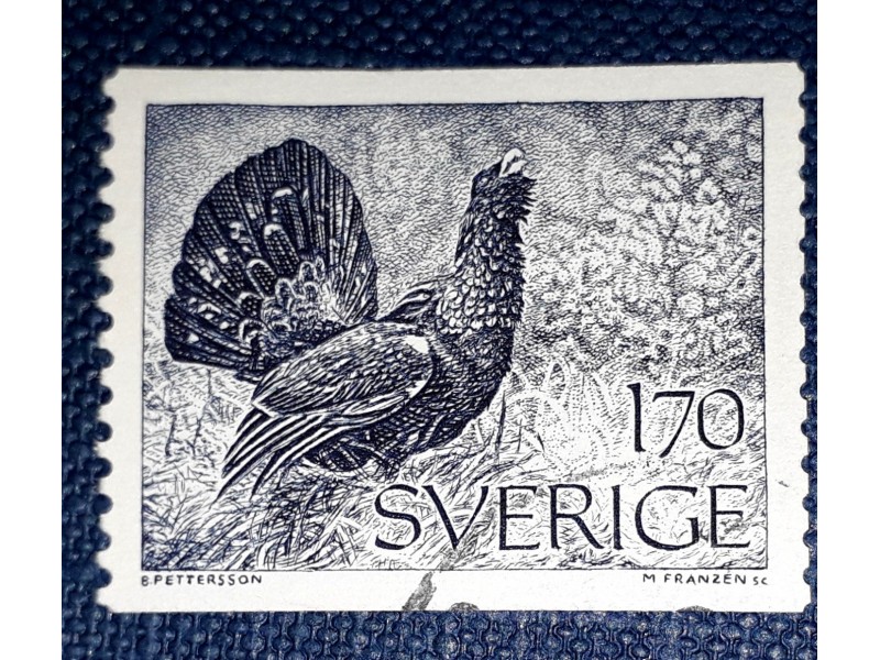 Sverige - tetreb -žig.