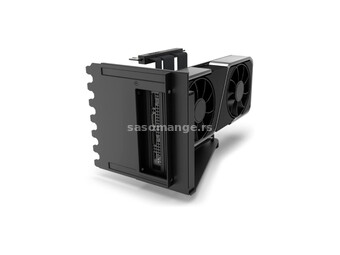 Vertical GPU Mounting Kit (AB-RH175-B1) crni