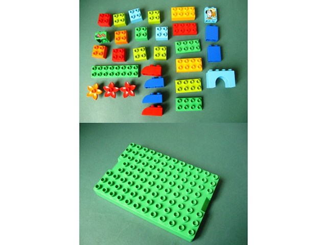 Lego Duplo ploča i kocke