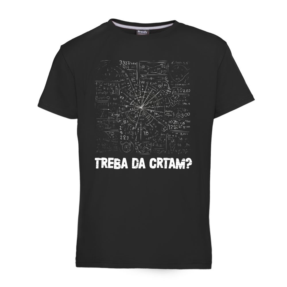 Treba da Crtam - Muska Majica