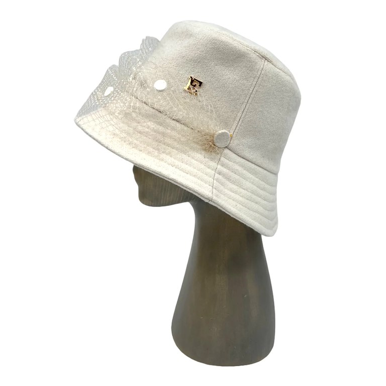 IVORY BUCKET HAT
