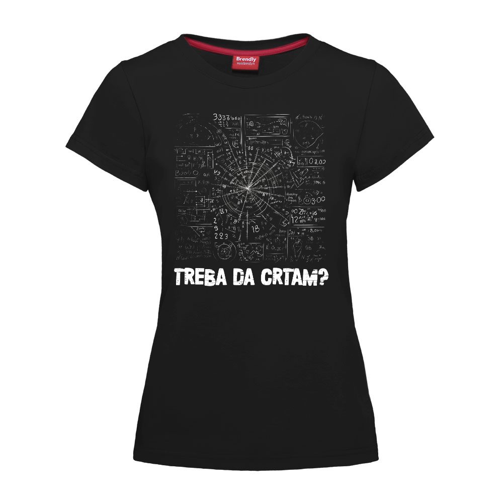 Treba da Crtam - Zenska Majica