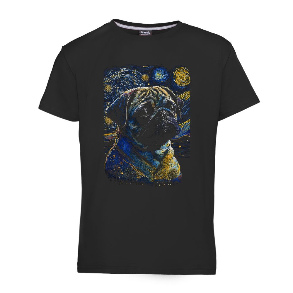 Pug Van Gog - Muska Majica