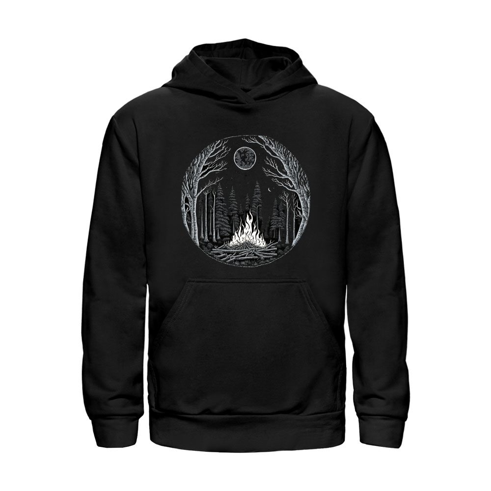 Kamp vatra u sumi - Unisex duks