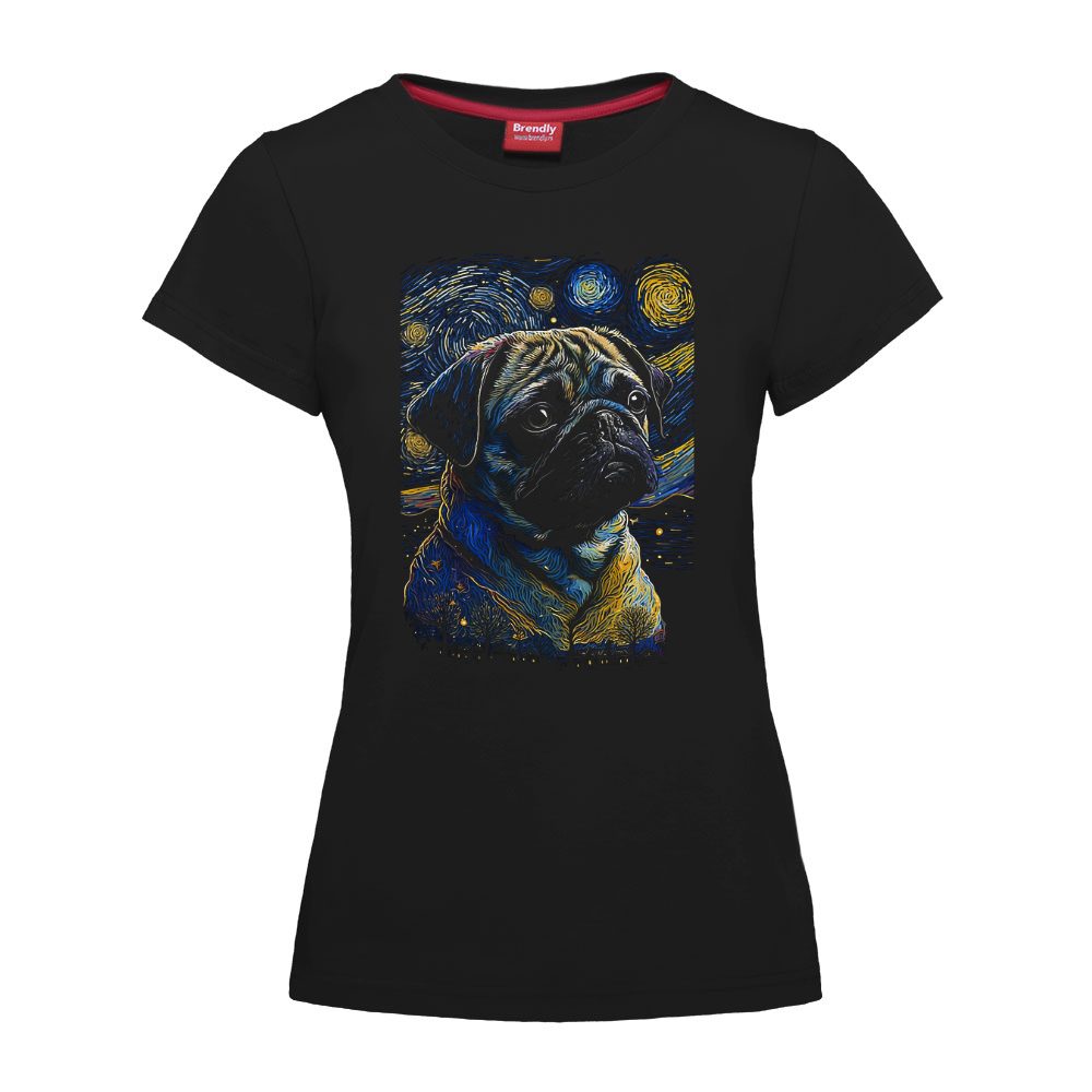 Pug Van Gog - Zenska Majica