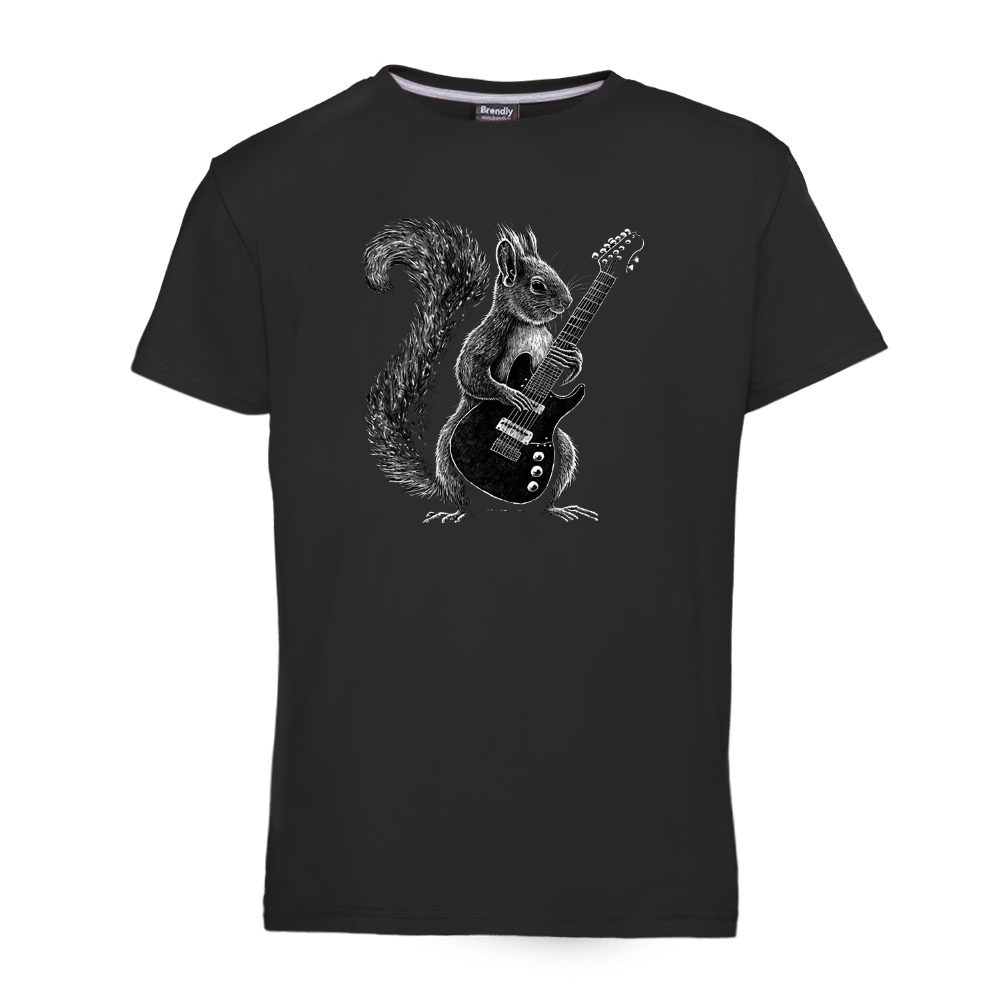Veverica sa Gitarom Majica Muska