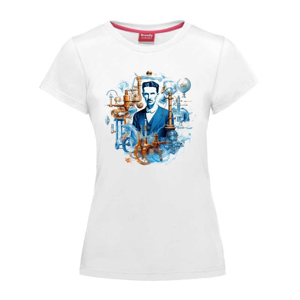 Nikola Tesla - Zenska Majica