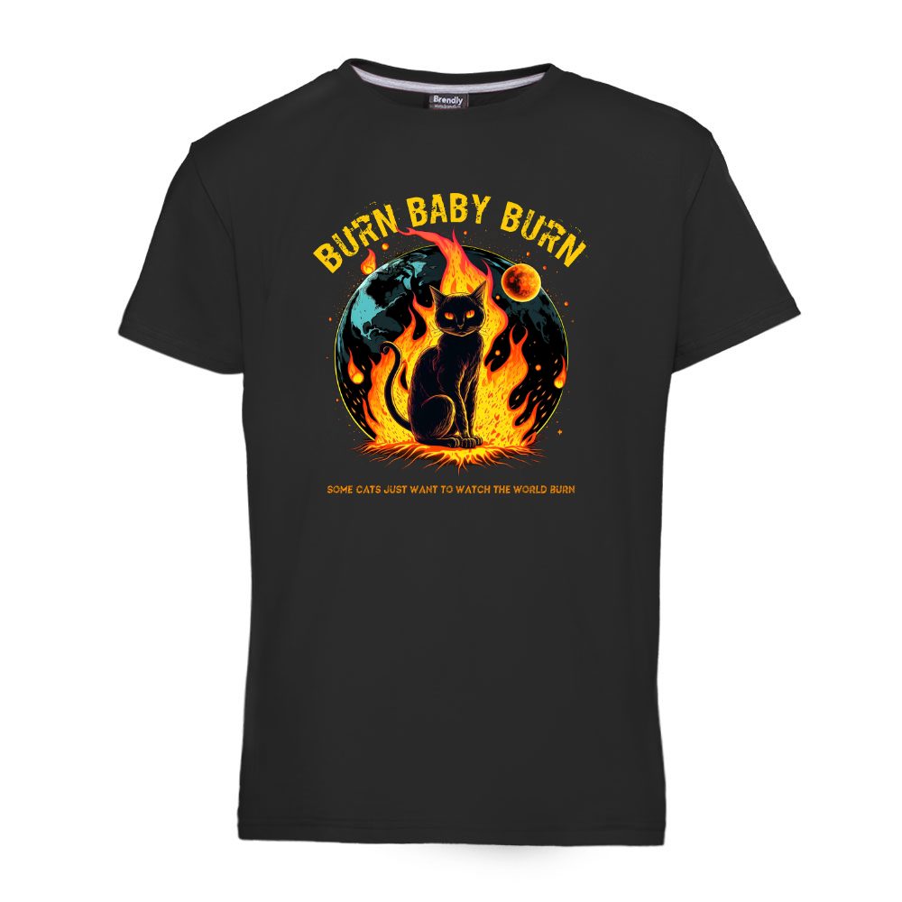 Burn Baby Burn Cat