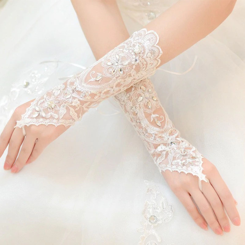Lady Silver – Rukavice za venčanje