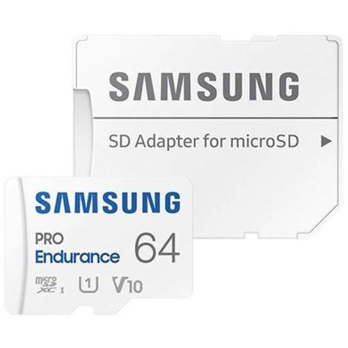 SAMSUNG Memorijska kartica PRO Endurance MicroSDXC 64GB U3 + SD Adapter MB-MJ64KA