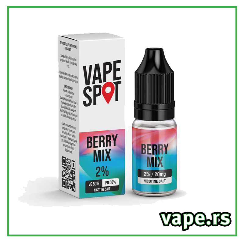 NicSalt Vape Spot Berry Mix 24ml/120ml