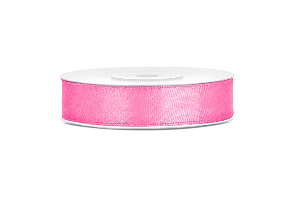 Satenska traka Roze – 12mm/25m