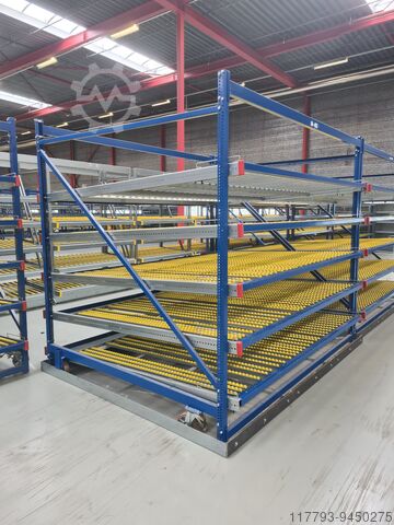 Stalak za protok 2400x2800x2500 mobilni
Flowrack (Verrijdbaar) Doorrolstelling XL (D2400xB2800xH2500)