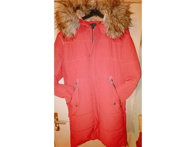 Zenska jakna sa kapuljačom-XL-Crvene boje-RNT23