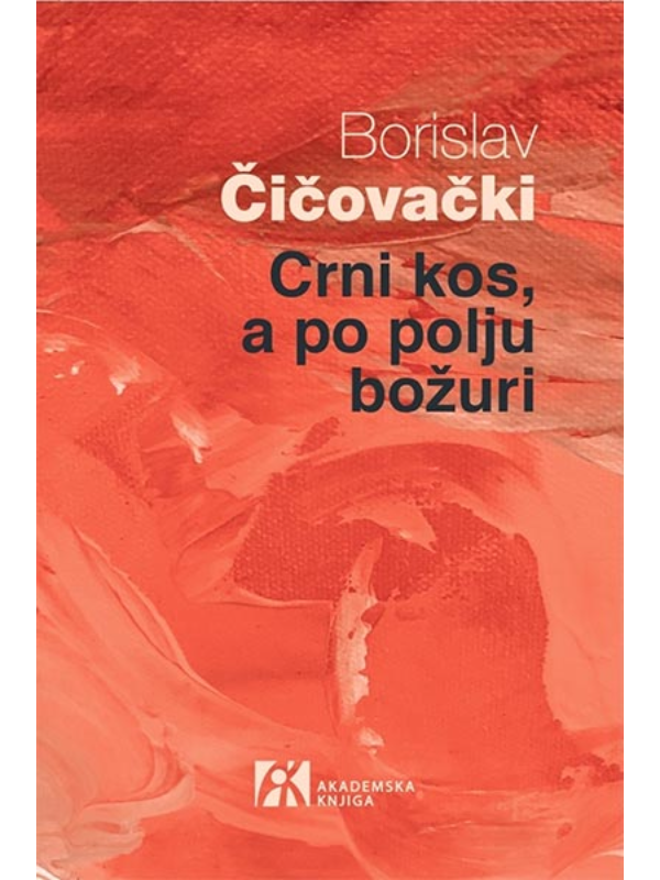 Crni kos, a po polju božuri