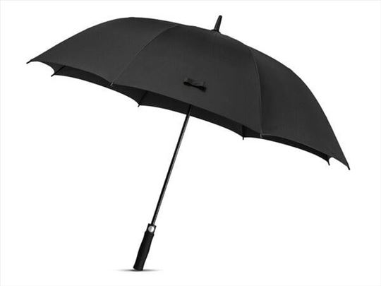 Crni automatski kišobran za sve osobe 130cm