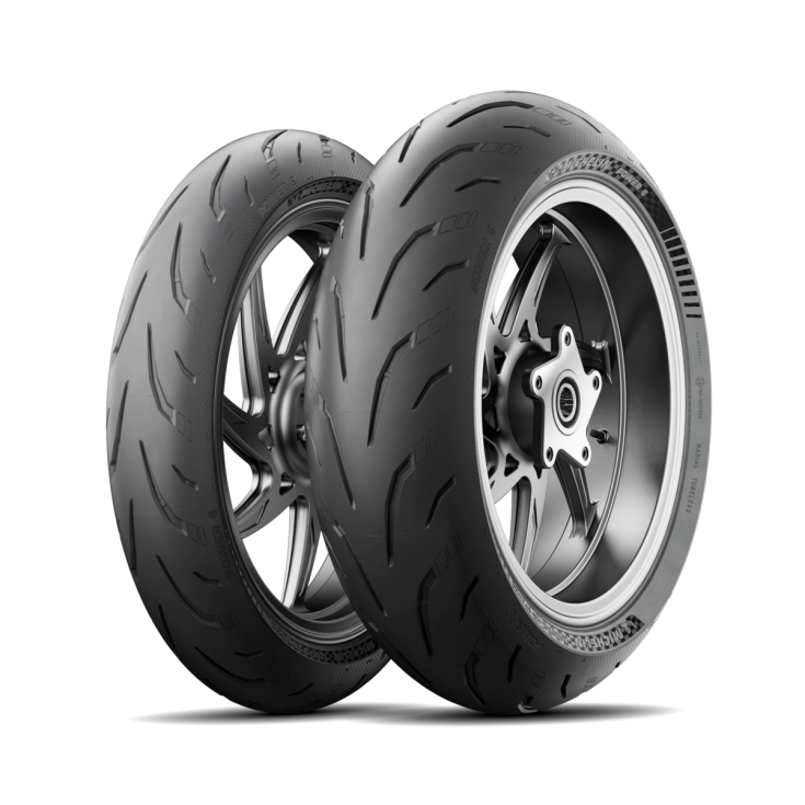 GUME MICHELIN POWER 6 120/70-17 (58W) +190/55-17 (75W)