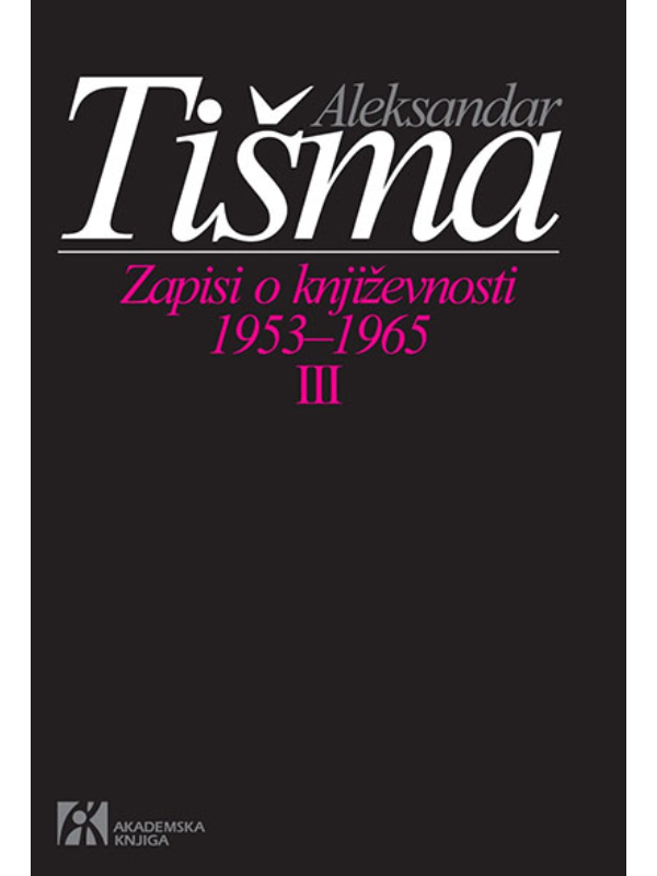 Zapisi o književnosti 1953-1965 III tom