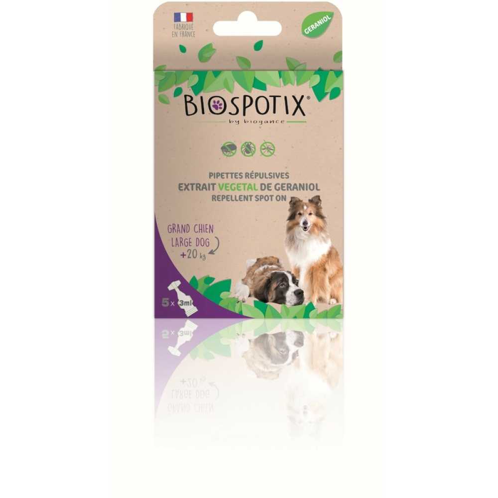 Biogance BioSpotix Dog SpoOn biljne ampule protiv buva i krpelja L 3x3ml