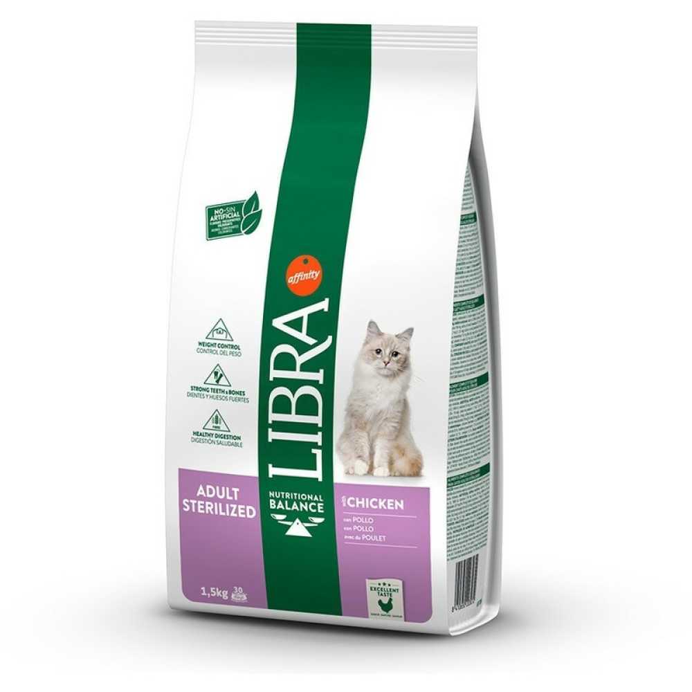 Libra hrana za mačke Cat Sterilised Chicken 1.5kg