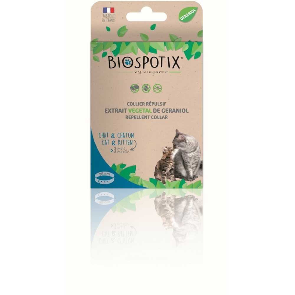 Biogance BioSpotix biljna ogrlica protiv buva i krpelja - Mačke 35cm