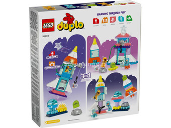 Lego duplo town 3in1 space shuttle adventure ( LE10422 )