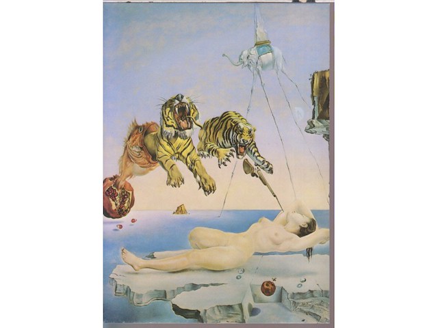 SALVADOR DALI / Reve cause par le Vol d`une Abeille, 44