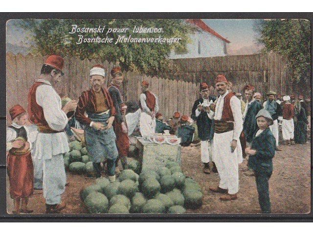 Bosna i Herc. - Bosanski pazar lubenica 1927