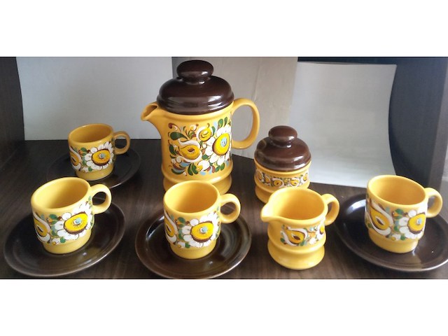 Jasba - keramički komplet za caj ili kafu / vintage