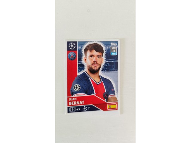 Champions league 2020/2021 sličica PSG06