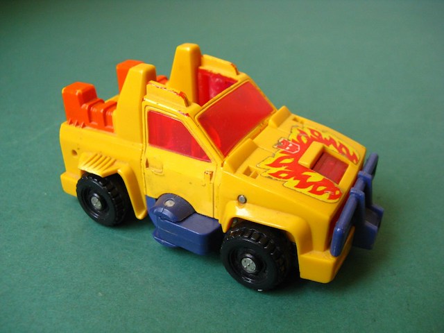 Hasbro Takara Transformers G1 1991 Scorch Turbomasters