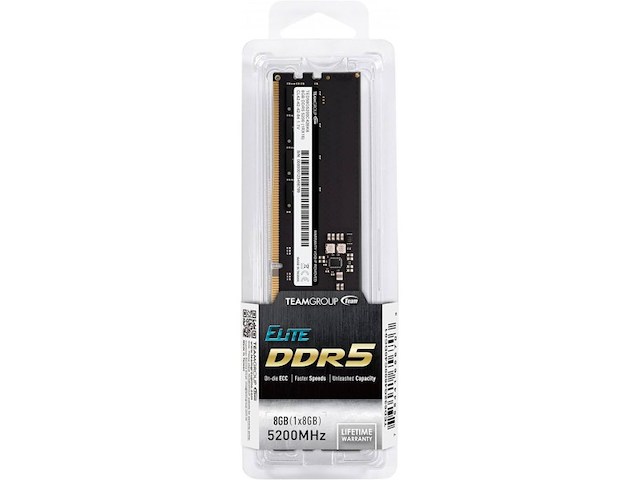TeamGroup DDR5 * TEAM ELITE DESKTOP 8GB 5200MHz TED58G5200C42016 (2652)