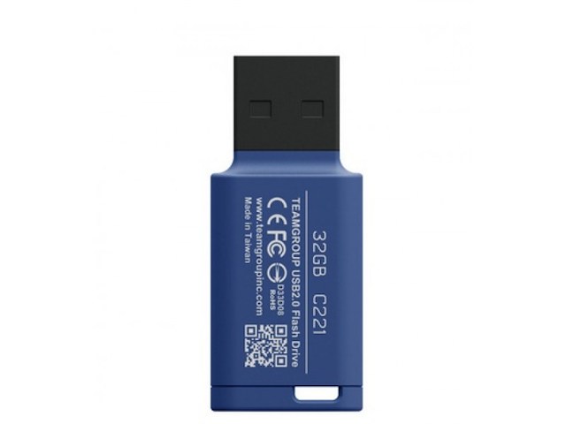 TeamGroup 64GB C221 USB 2.0 BLUE TC22164GL01 FO