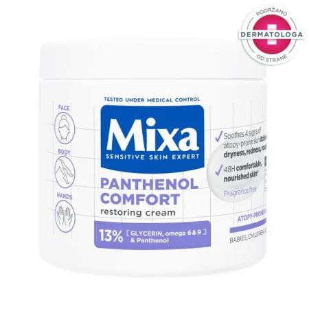 Mixa višenamenska krema pantenol 400ml ( 1100022296 )